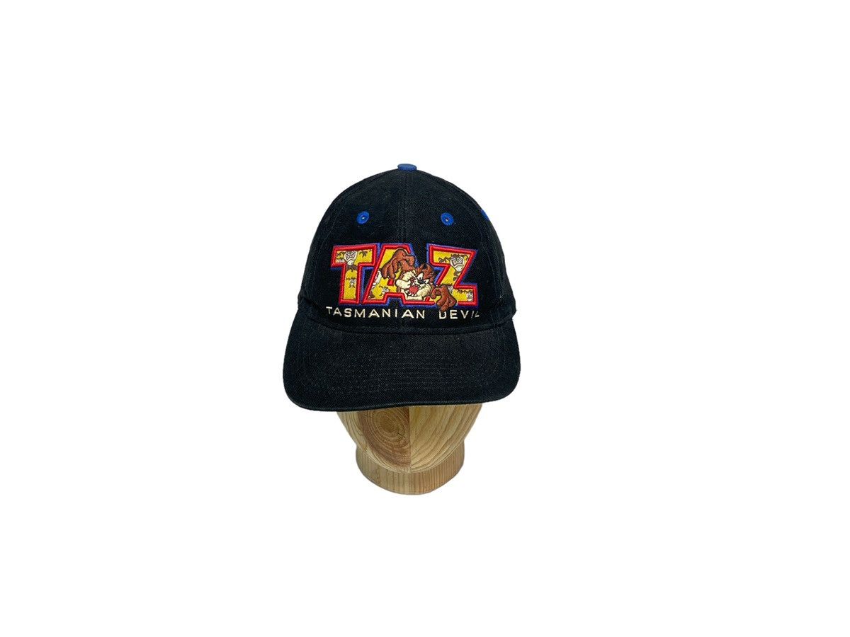 Streetwear × Vintage × Warner Bros vintage LOONEY TUNES TAZ cap 90s hat ...