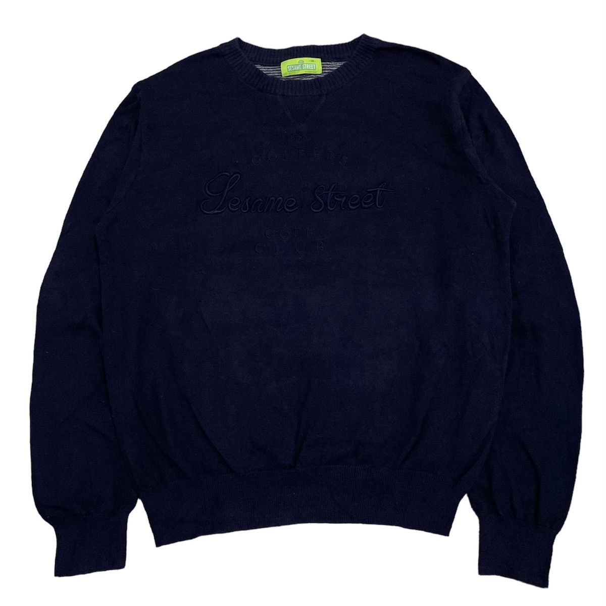 Cartoon Network Sesame Street Golf Knit Sweaters | Grailed