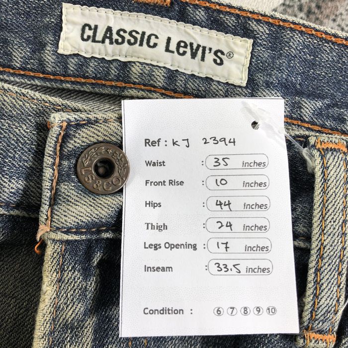 Vintage Vintage Levis 502 Jeans Rusty Blue Denim KJ2394 | Grailed