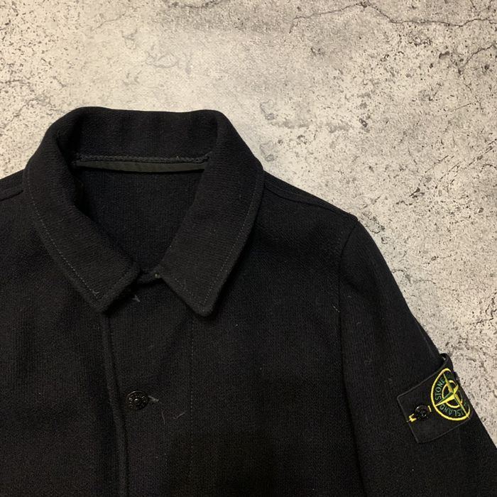 Stone Island Stone island wool coat | Grailed