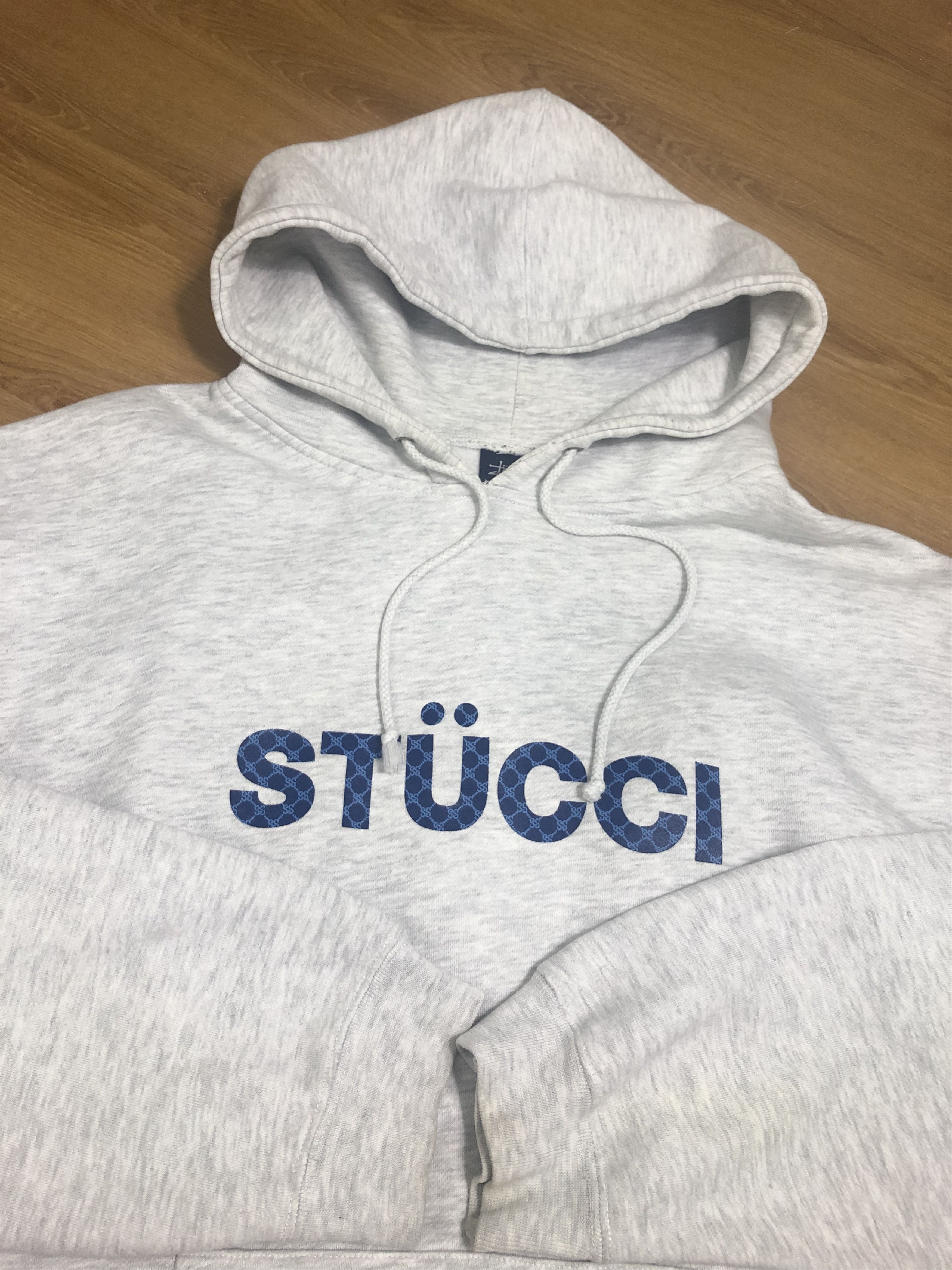 Stussy × Vintage RARE🔥VINTAGE 90’S STUSSY STUCCI GUCCI MONOGRAM HOODIE ...
