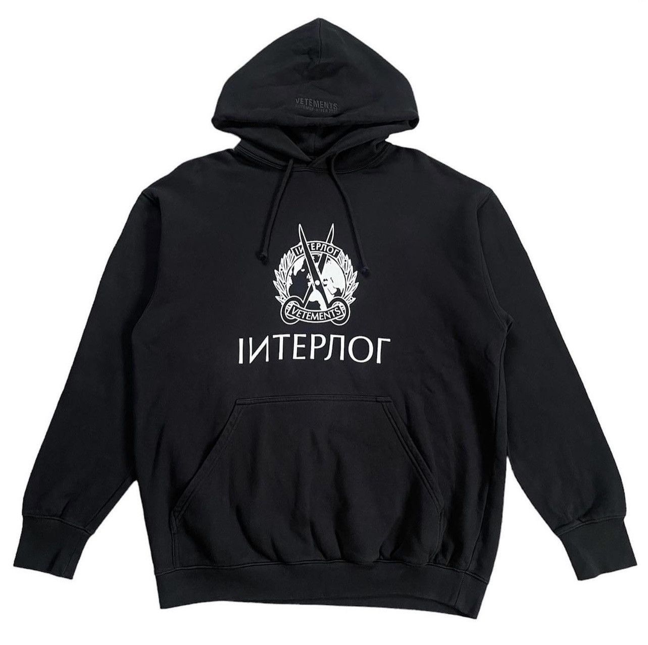 Vetements Vetements AW19 Interpol Oversized Hoodie | Grailed