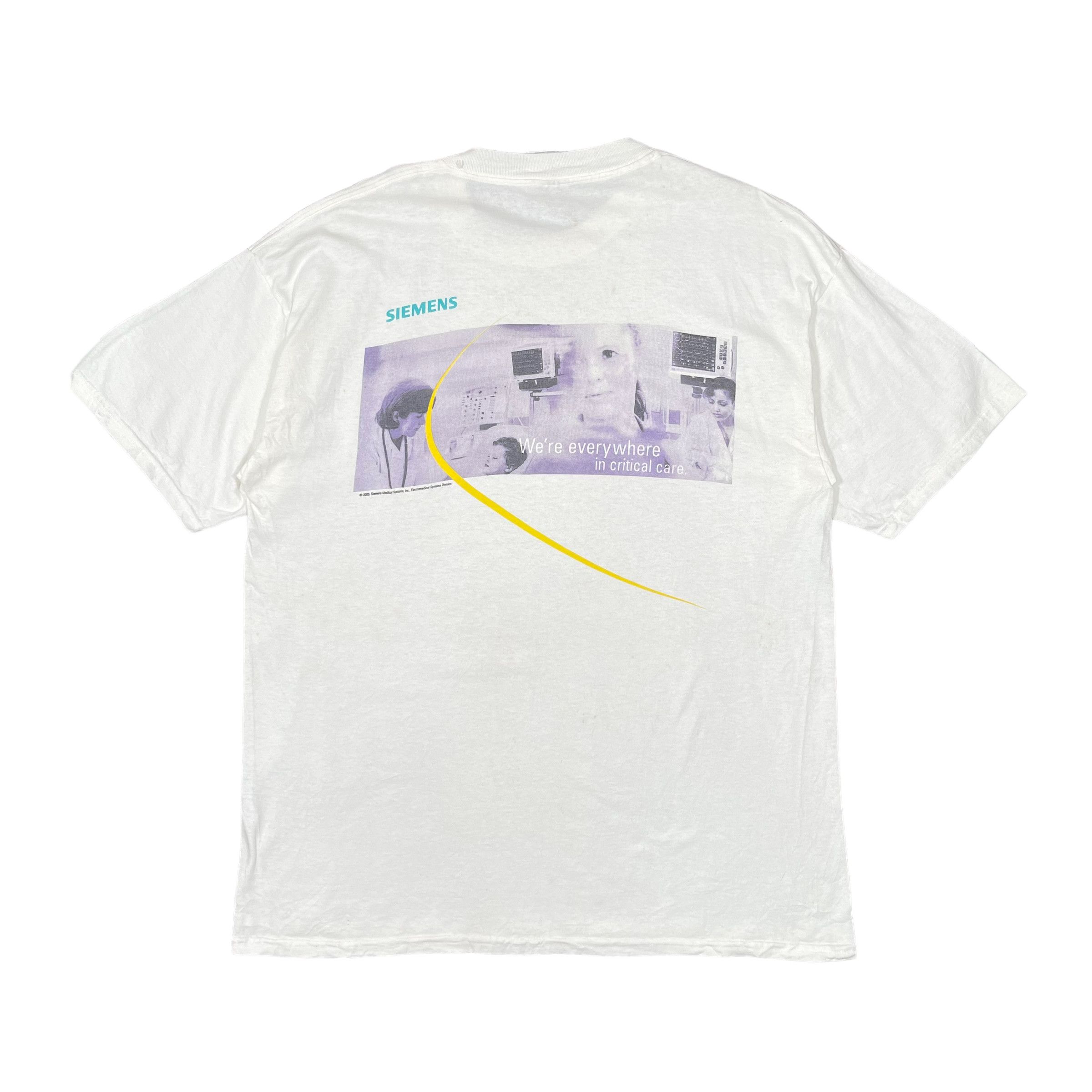 Apple × Microsoft × Vintage Vintage 2000s Siemens Rare T Shirt | Grailed