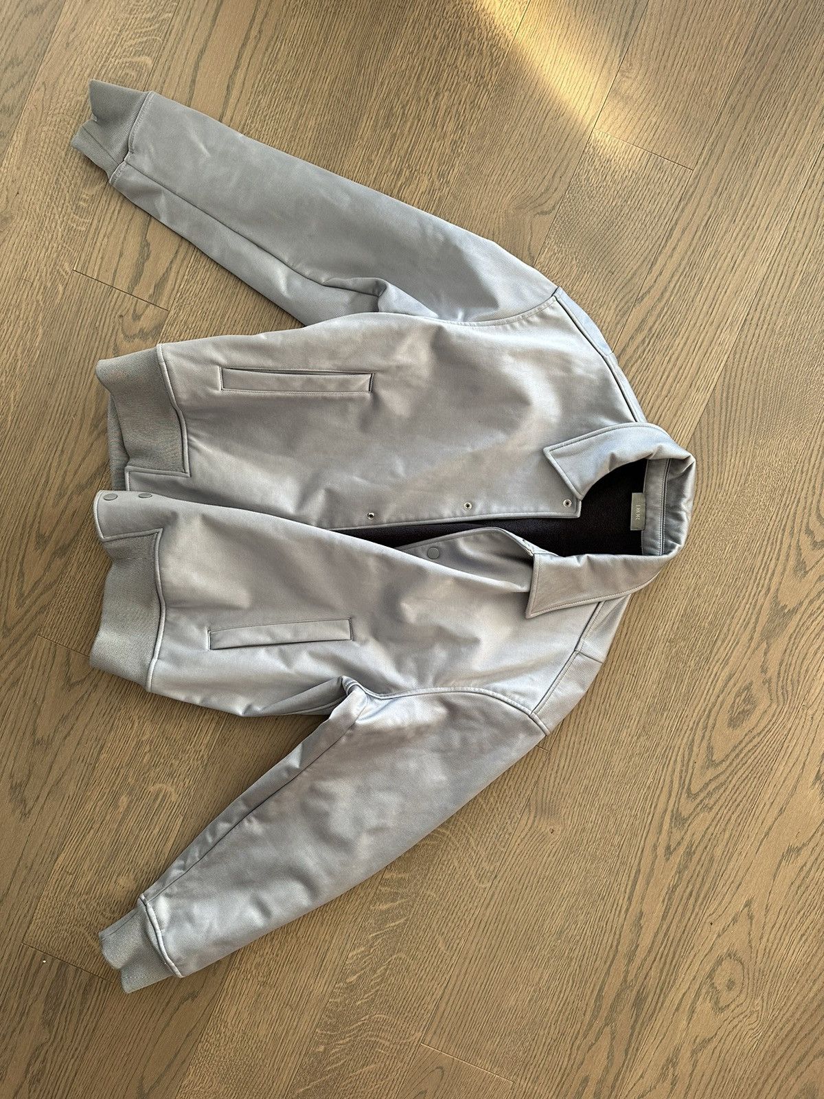 Christian Dior Monsieur × Daniel Arsham × Dior Dior Men 2020 x Daniel Arsham Satin Bomber Jacket ...