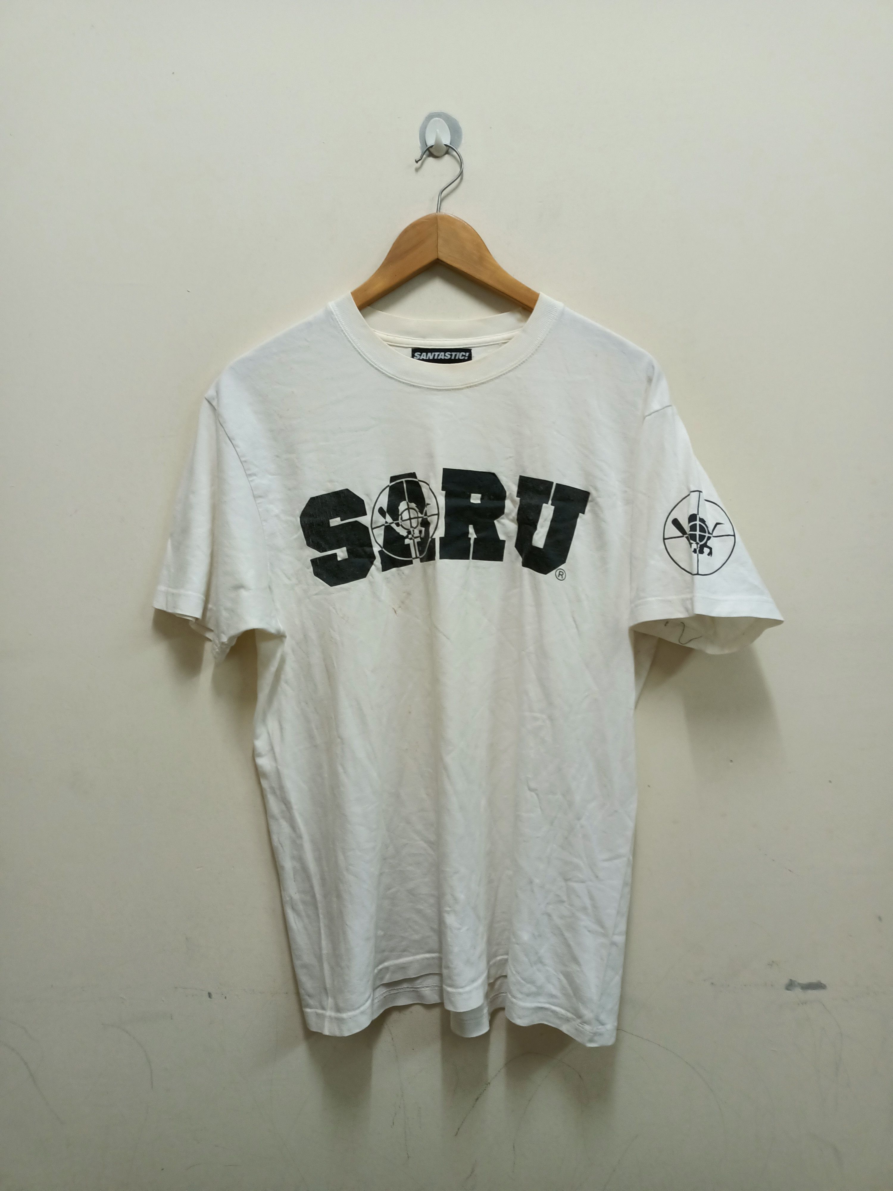Designer Vintage SARU Public Enemy style Santastic Wear Inc. | Grailed