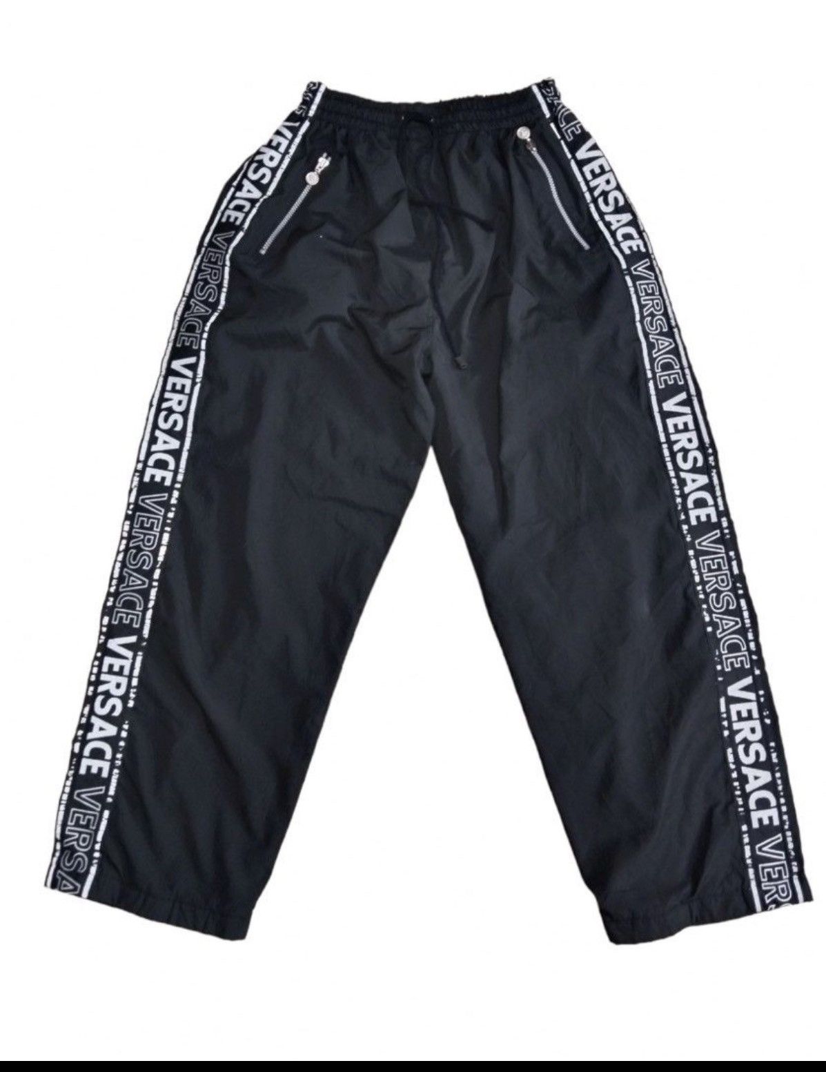 Versace × Versace Jeans Couture × Vintage VTG Versace Track Pants ...
