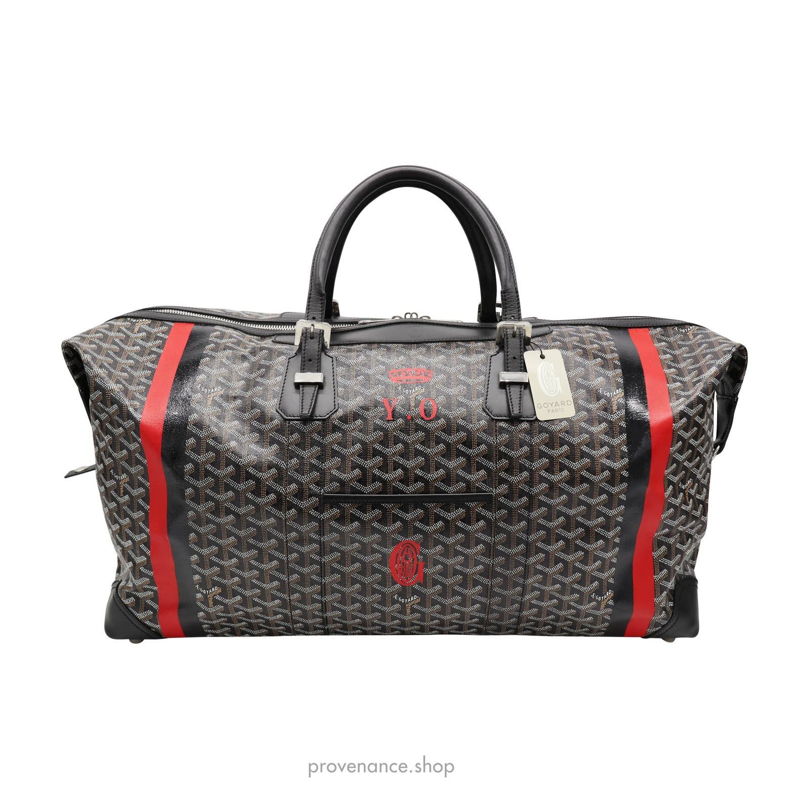 Goyard 🔴 Goyard Boeing 55 Bag - Black Goyardine | Grailed