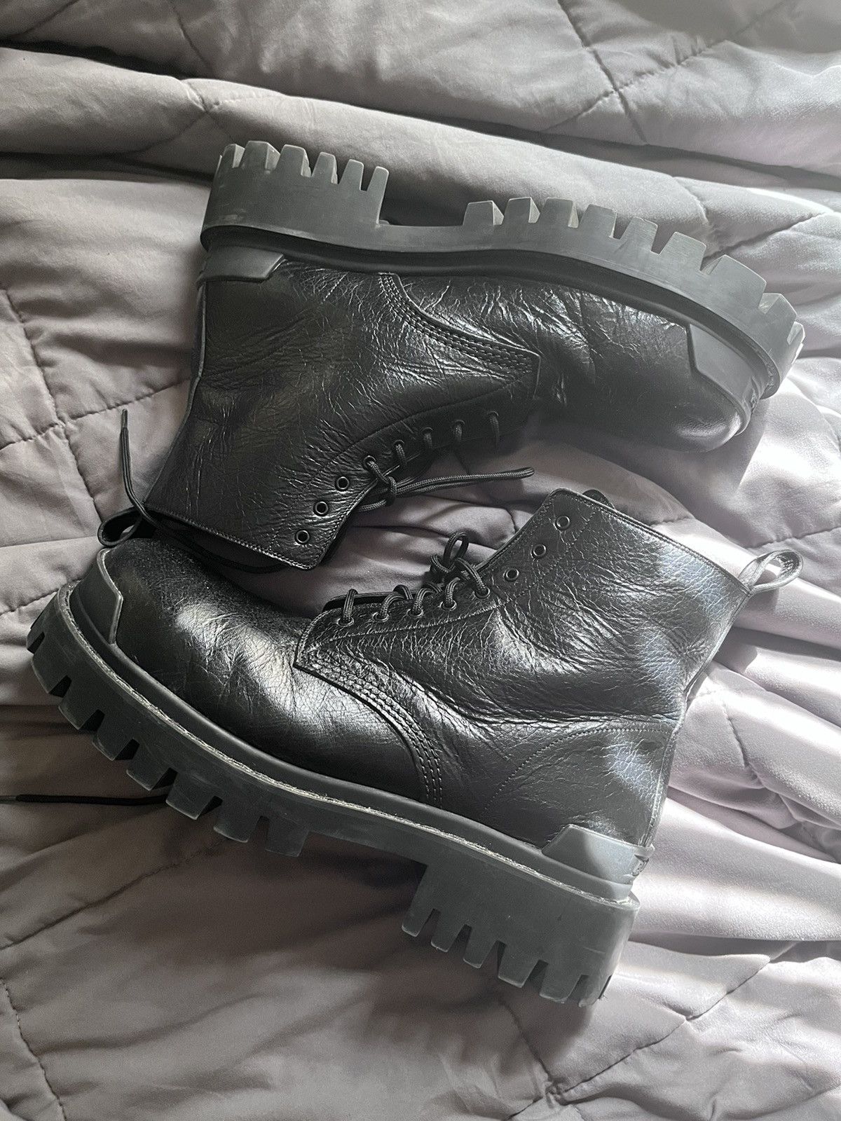Balenciaga Balenciaga Strike Boots | Grailed