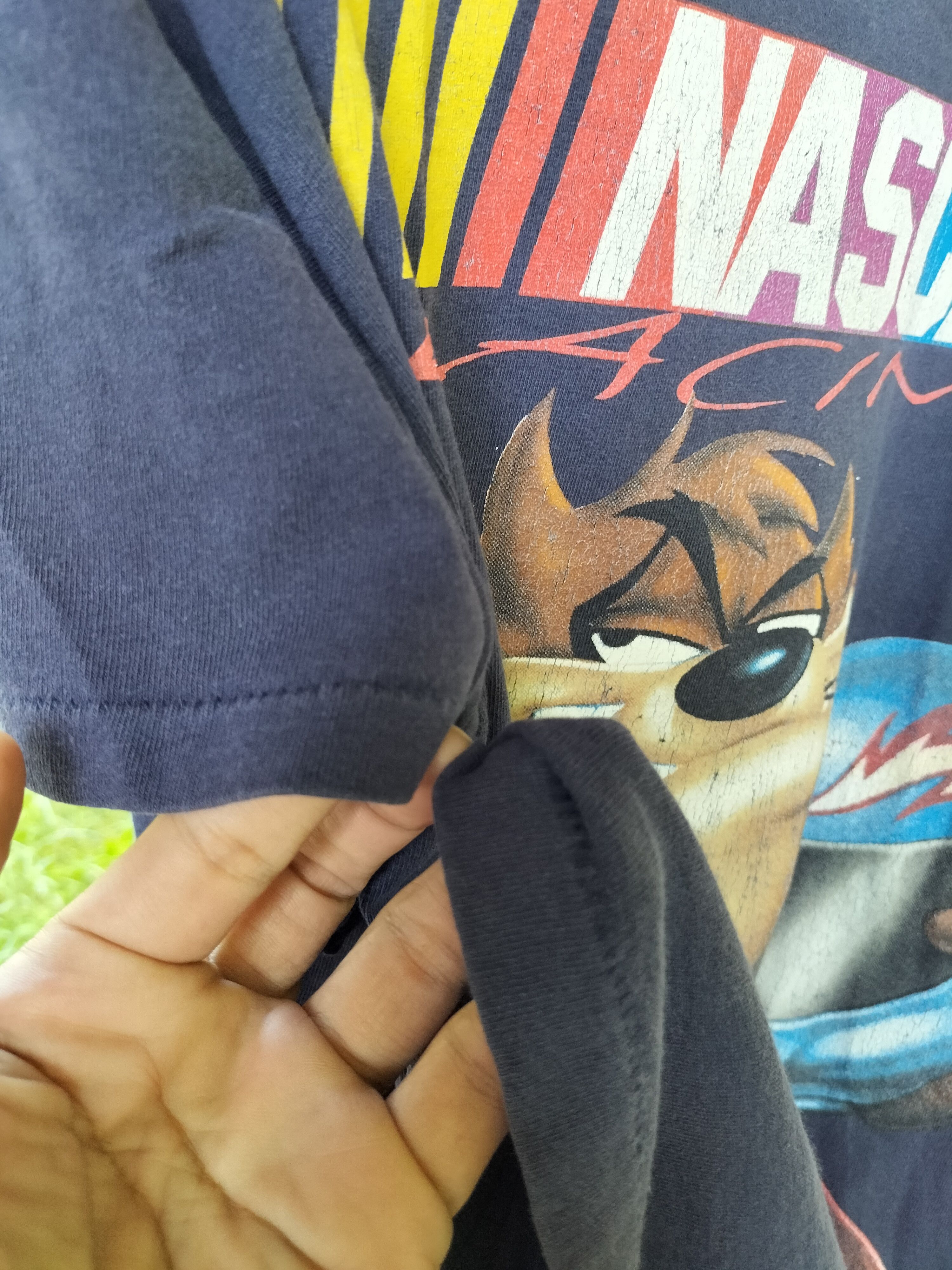 NASCAR × Vintage × Warner Bros Vintage 90s Nascar x Tazmania Warnerbros ...