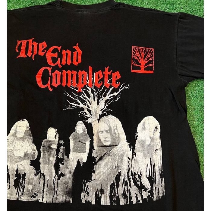 Vintage Vintage 90s Obituary The End Complete Metal Band Shirt Sz L ...