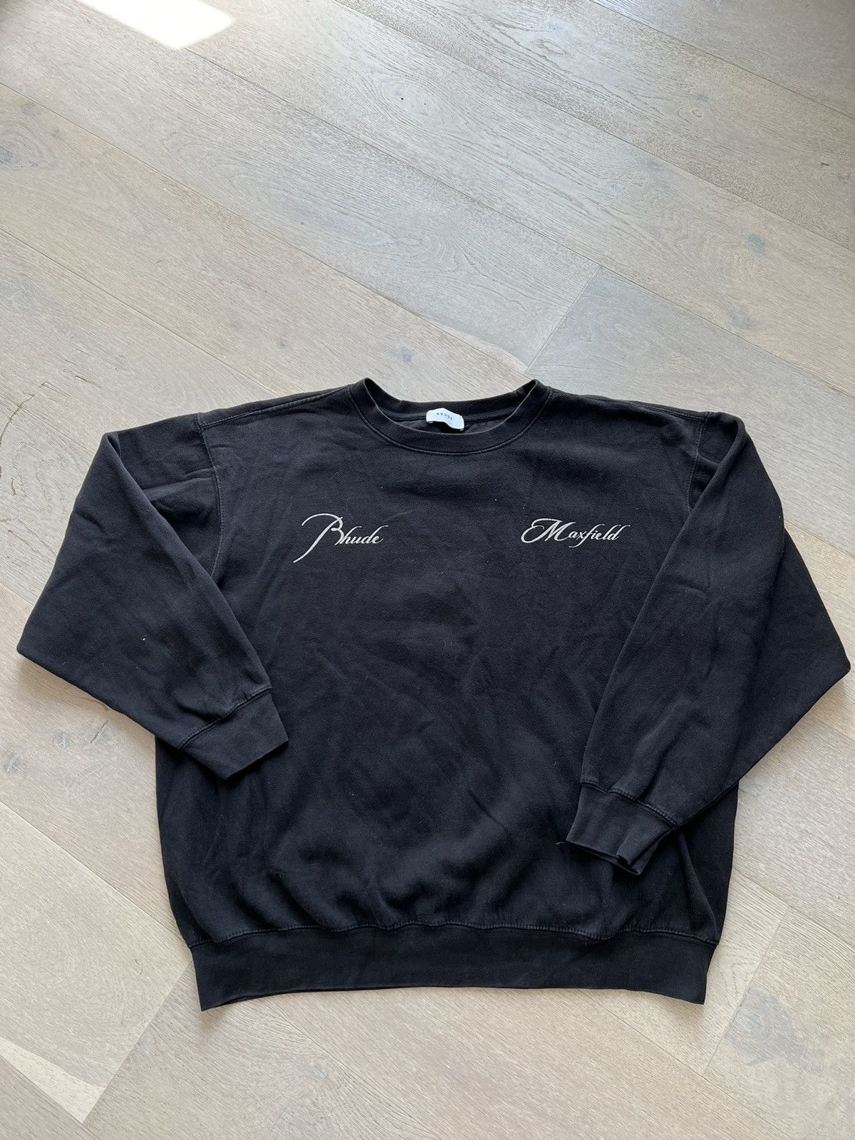 Maxfield Los Angeles × Rhude Staff Exclusive Crewneck | Grailed