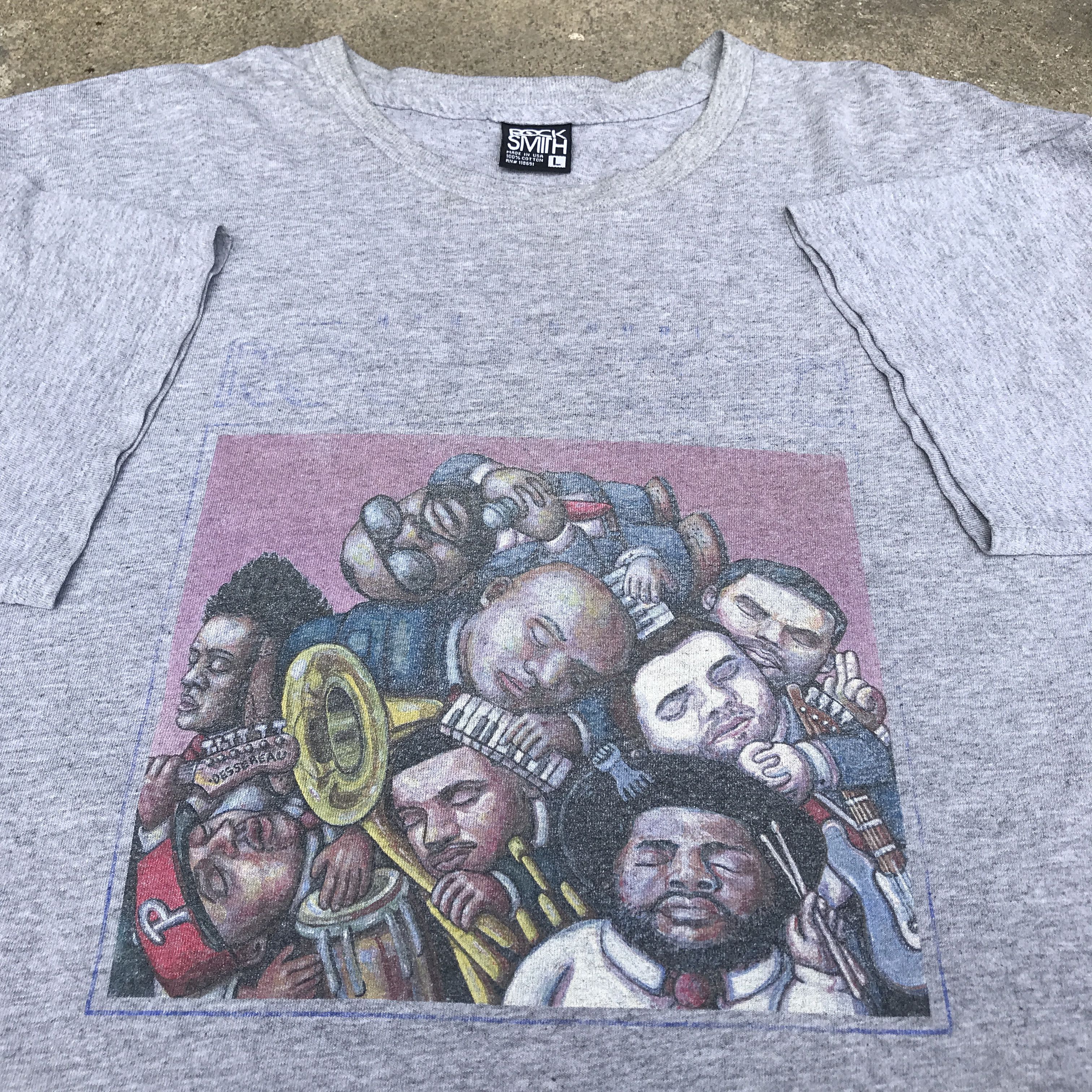 Rap Tees × Vintage 2011 Root Picnic The Roots NAS Mac Miller Promo Tee ...