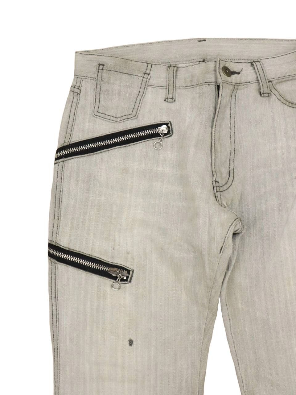 Designer EDGE RUPERT Side Zipper Rework Style Inspired Pants | Grailed