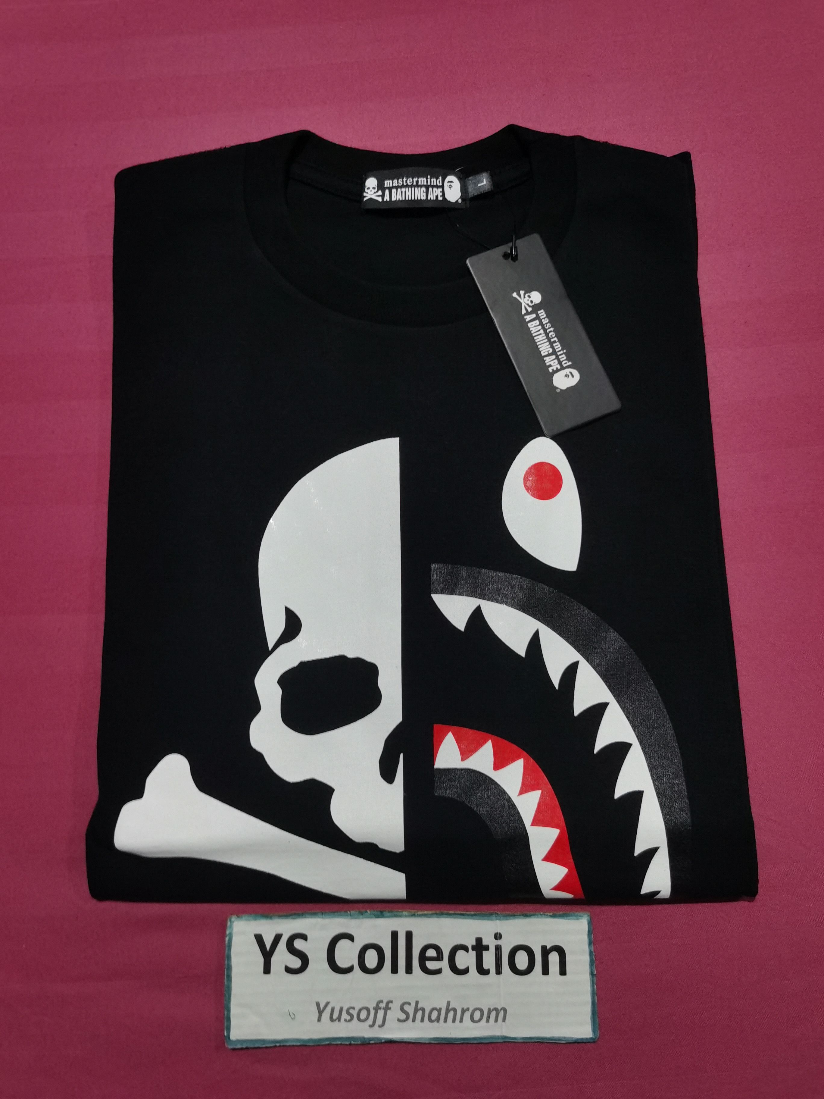 Bape × Mastermind Japan Bape x Mastermind Japan Shark Skull Tee | Grailed