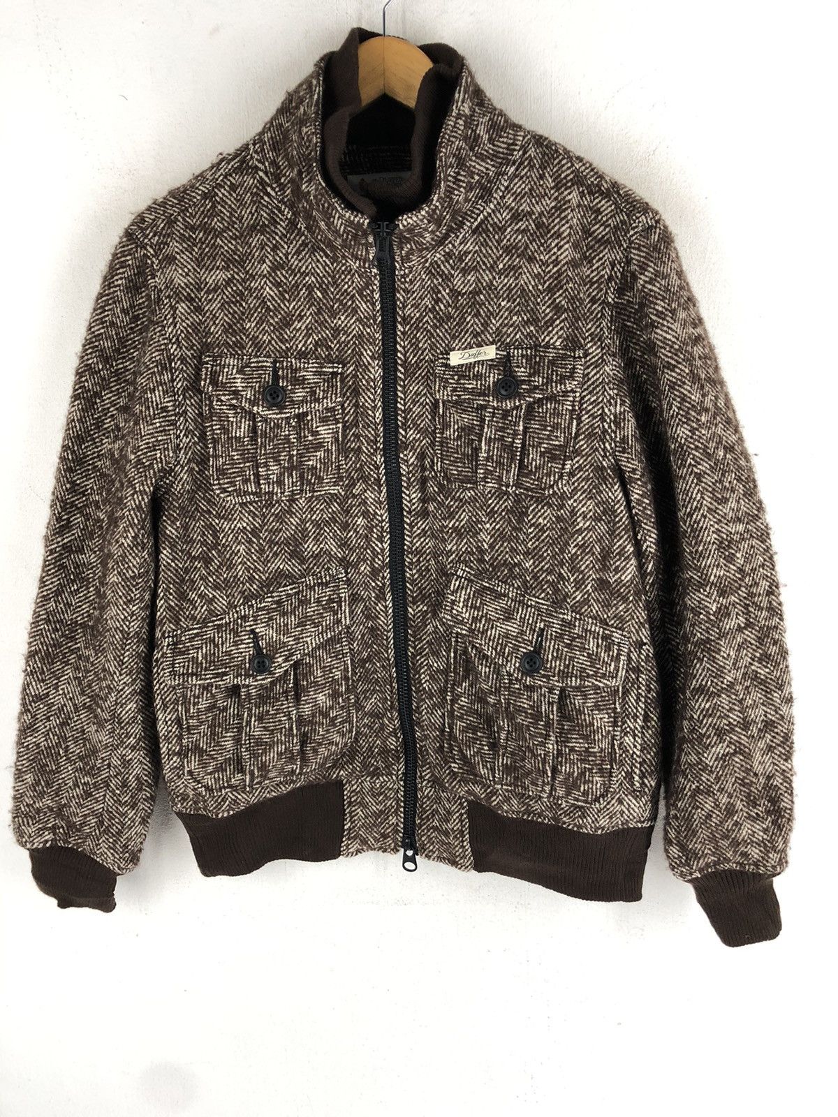 Duffer Of St George 🔥DUFFER OF ST.GEORGE WOOL BOMBER JACKET | Grailed