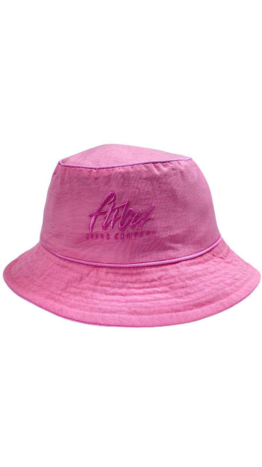 Fubu 🔥LASTDROP🔥 Vintage Pink Fubu Jeans Nylon Bucket Hat Cap | Grailed
