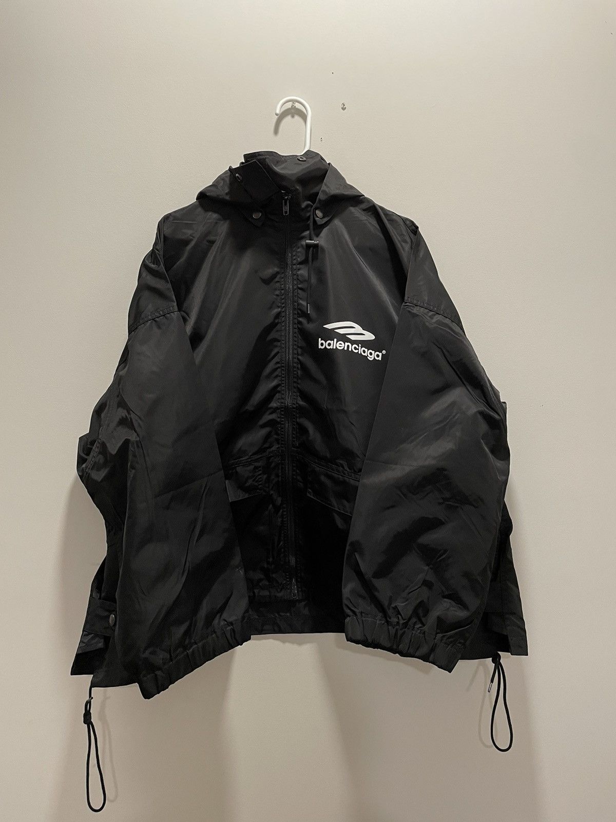 Balenciaga SOLD Balenciaga 3B Sports Icon Tracksuit Rain Jacket | Grailed