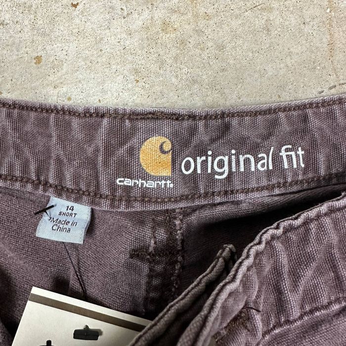 Vintage Mocha Brown Carhartt Double Knee Carpenter Pants C50 | Grailed