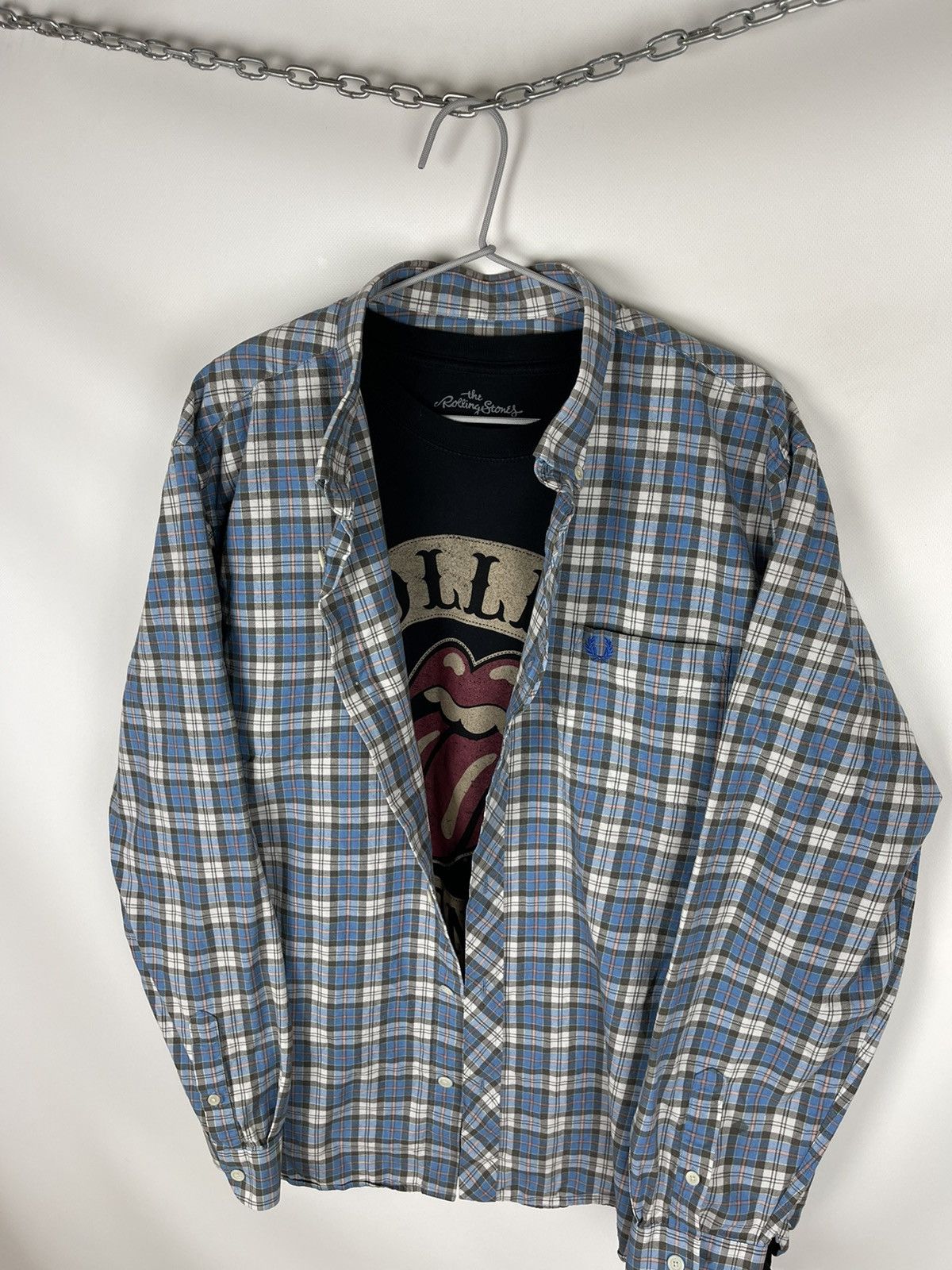 Flannel × Fred Perry × Streetwear Fred Perry vintage checkered flannel ...