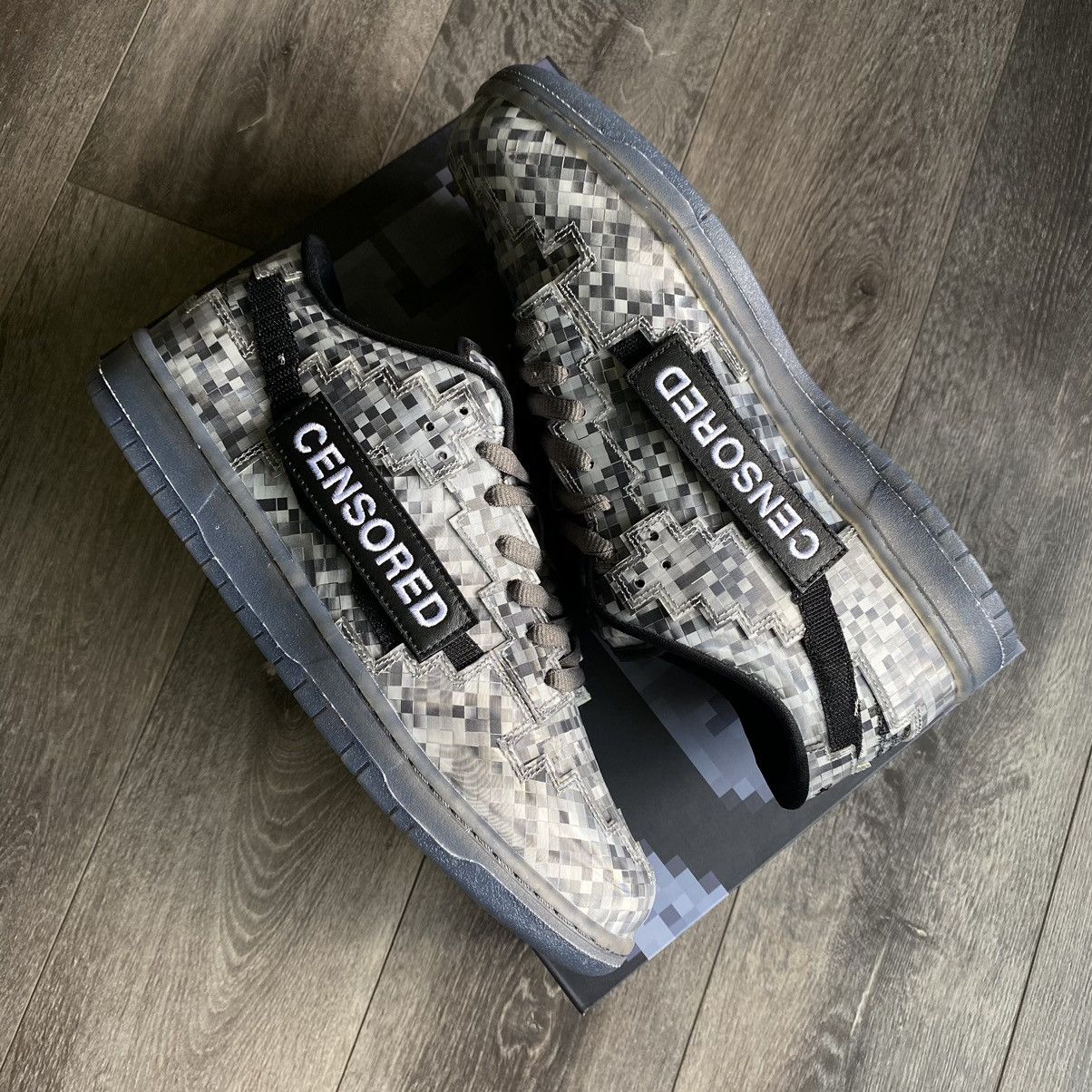 Fugazi Fugazi S*** Slug Dunk Censored Low Shoes New Size 11 | Grailed