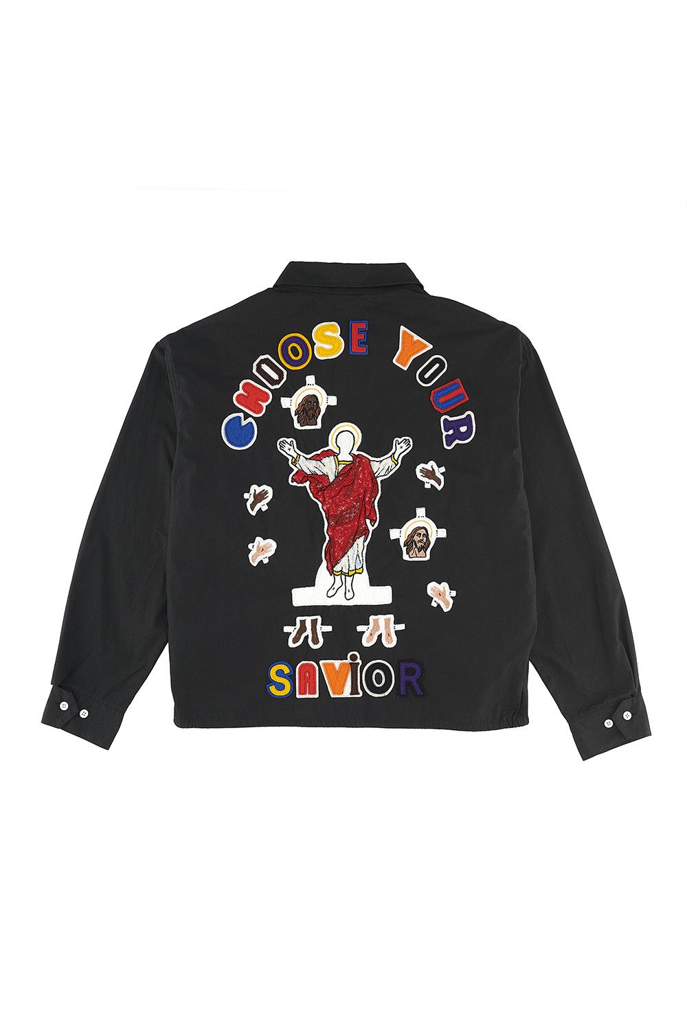 Saint Michael “Choose your savior” jacket size XL | Grailed
