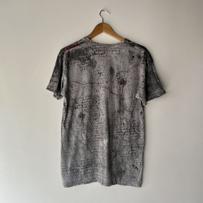 Affliction Y2K Affliction Bamboo Men’s Medium Angel Wings Shirt Gray ...