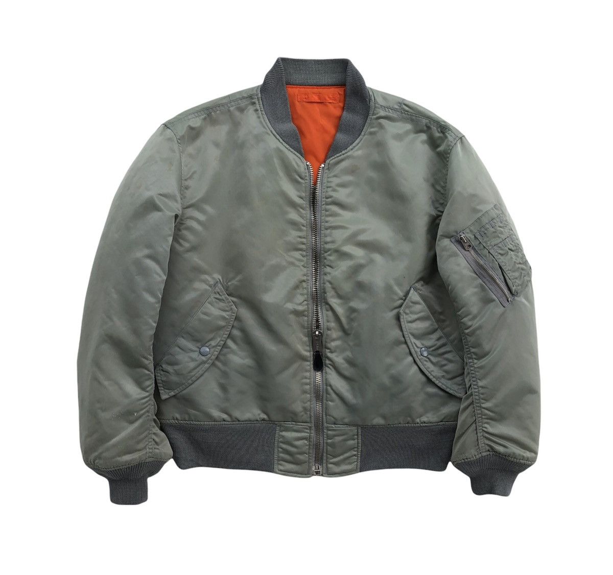 Vintage Vintage Pract Flyer's Cold Weather Type MA-1 Jacket | Grailed