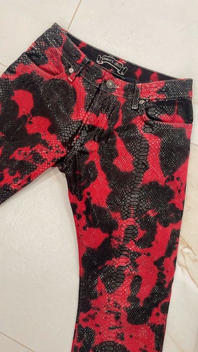 Robins Jeans ROBIN’S JEANS SNAKE PRINT PANTS | Grailed