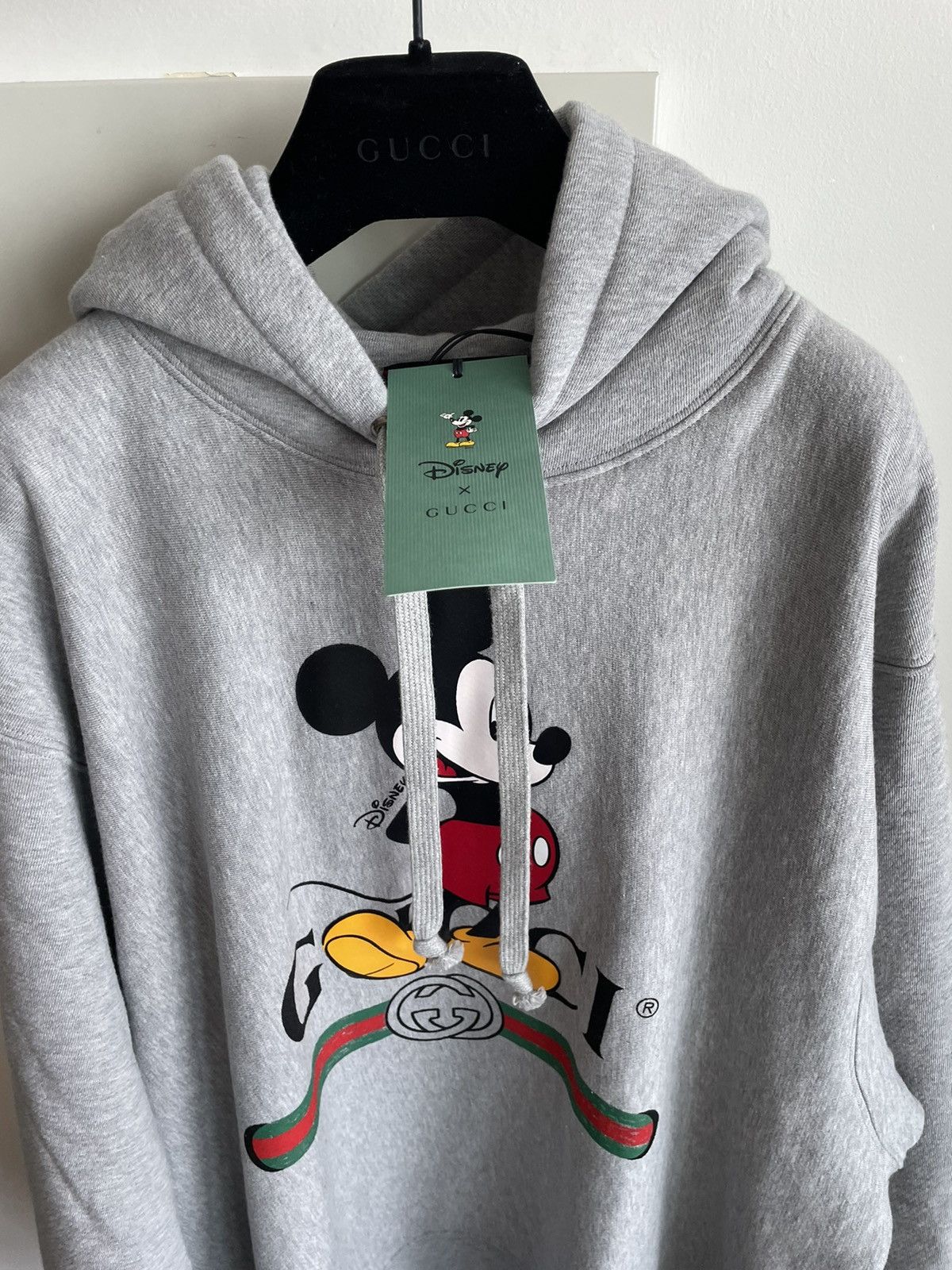 Disney × Gucci Super Runway Rare Brand New Gucci x Mickey Mouse Logo ...