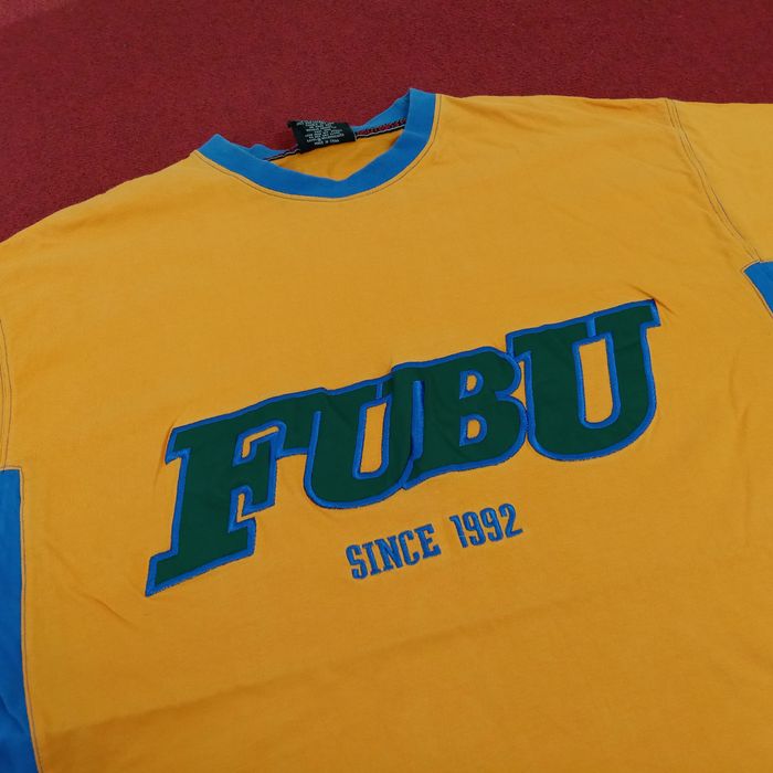 Vintage FUBU Streetwear Style Big Center Design Tshirt | Grailed