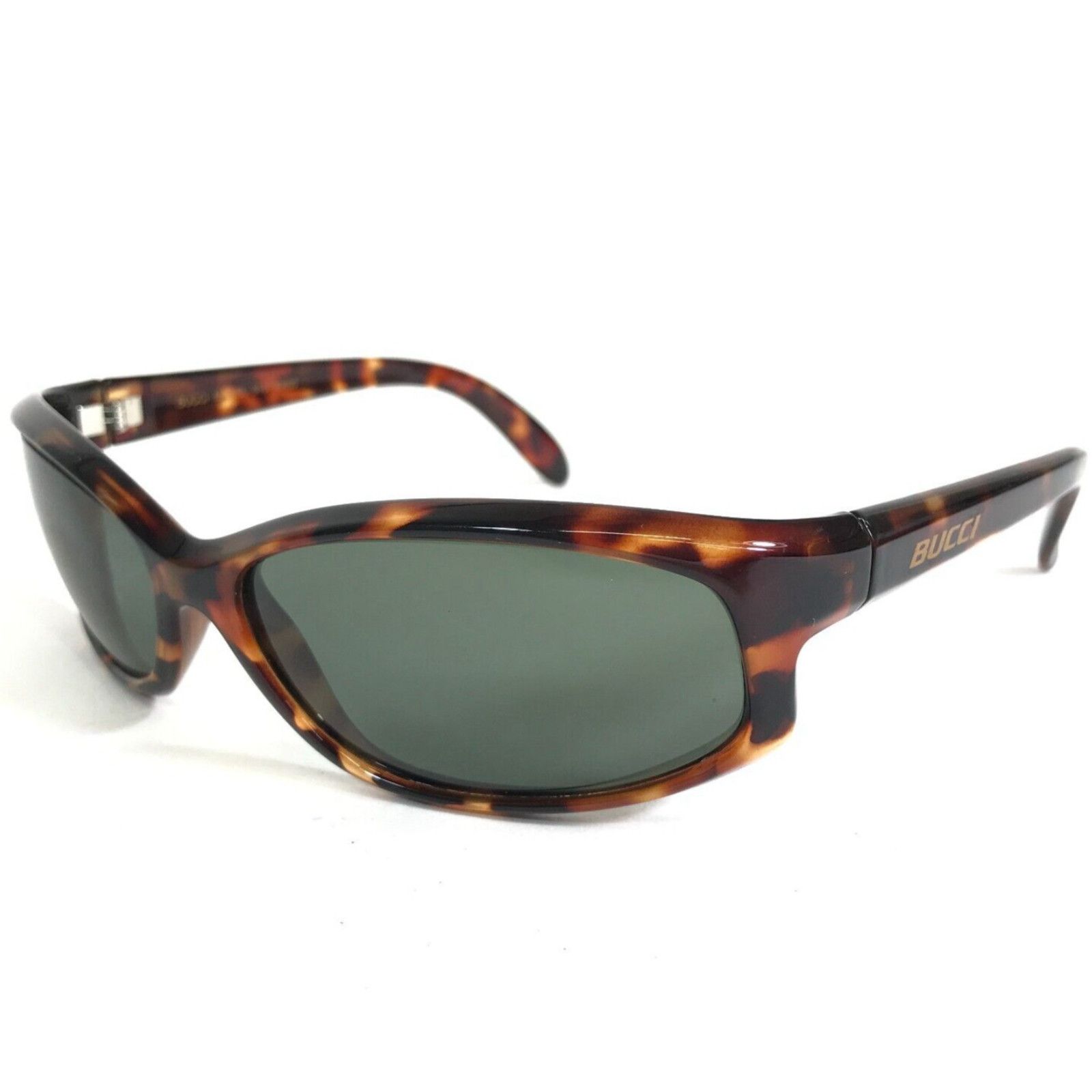 Frame Vintage Bucci Sunglasses 510 30600 Tortoise Rectangular Frames ...