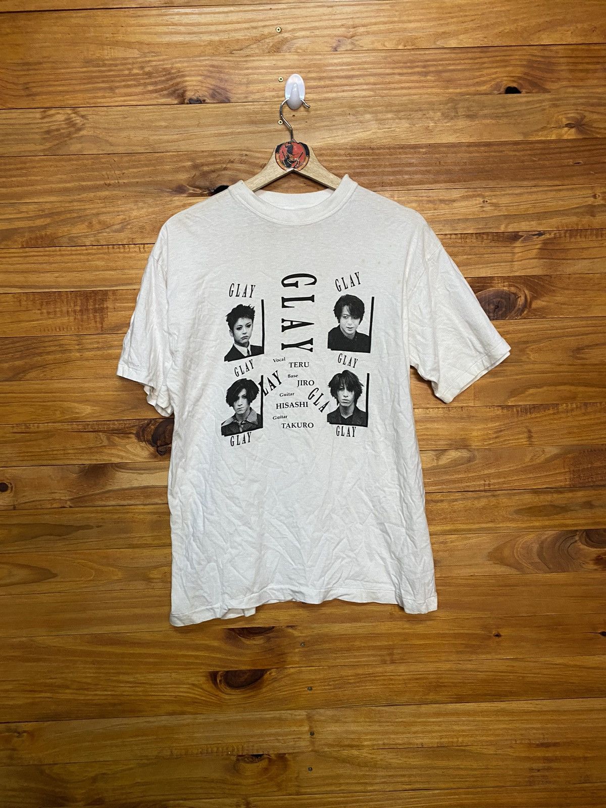 Band Tees Vintage 90s Japanese Visual Kei Band GLAY | Grailed