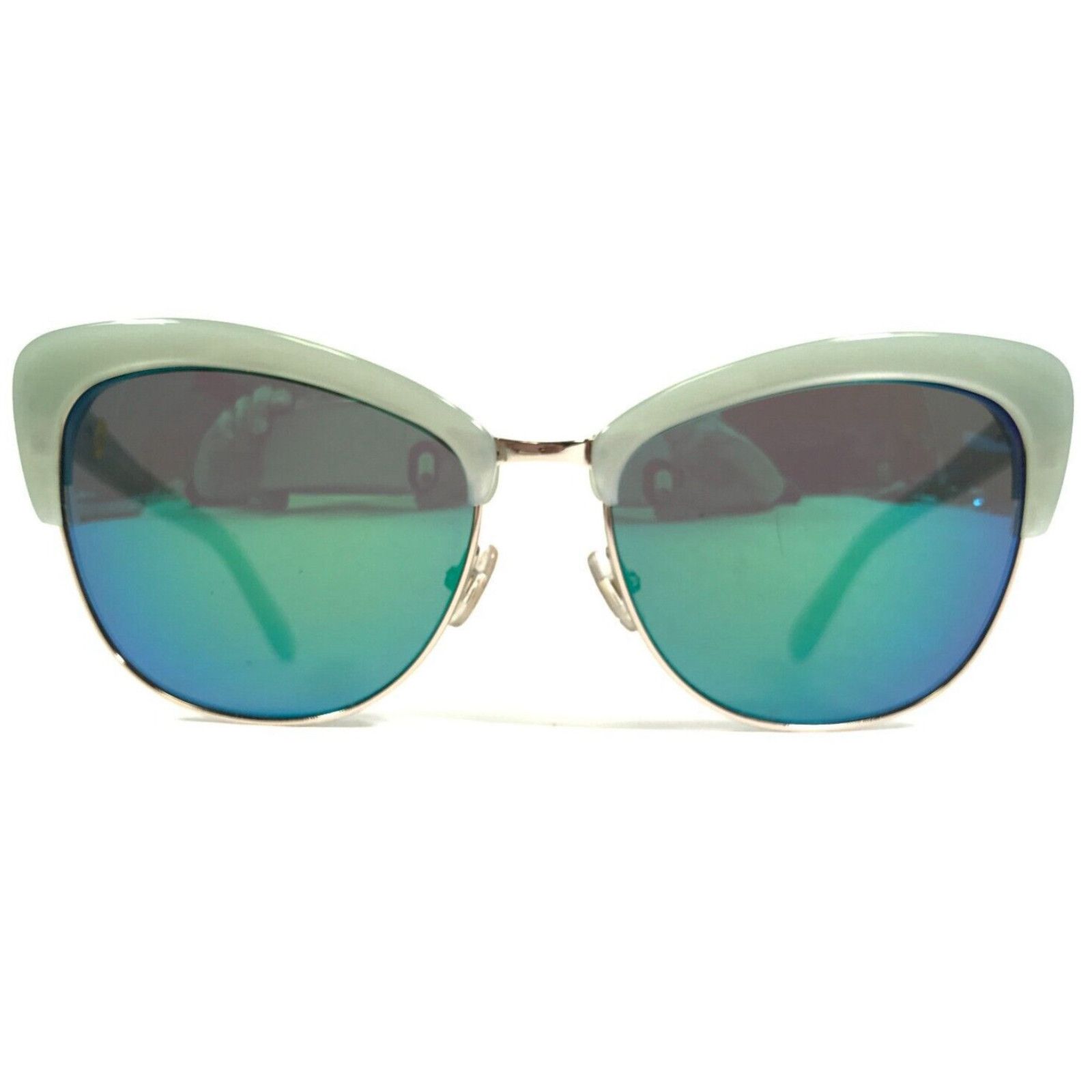 Vintage Kate Spade Sunglasses GENETTE/S 0JJZ Z9 Green Cat Eye Frames ...