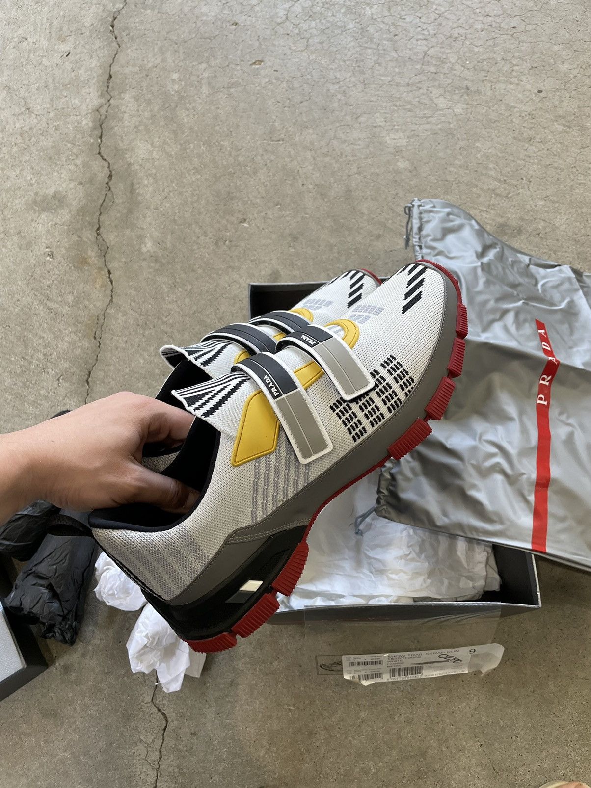 Prada Prada Trail Runner Velcro Strap | Grailed