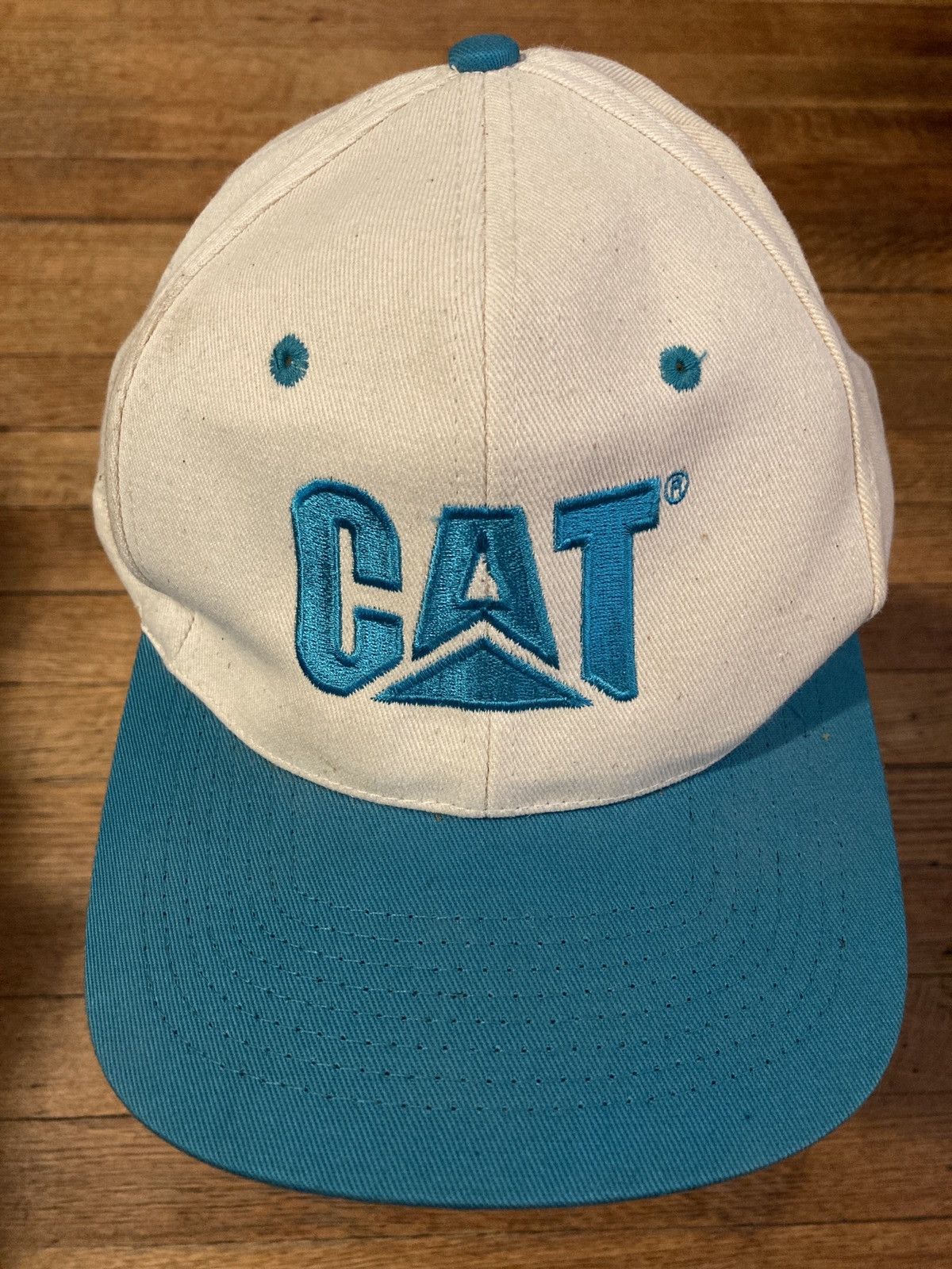 Caterpillar × Trucker Hat × Vintage Cat Empire Caterpillar Trucker Vintage Snapback Hat Cap 🇺🇸🔥🚜 ...