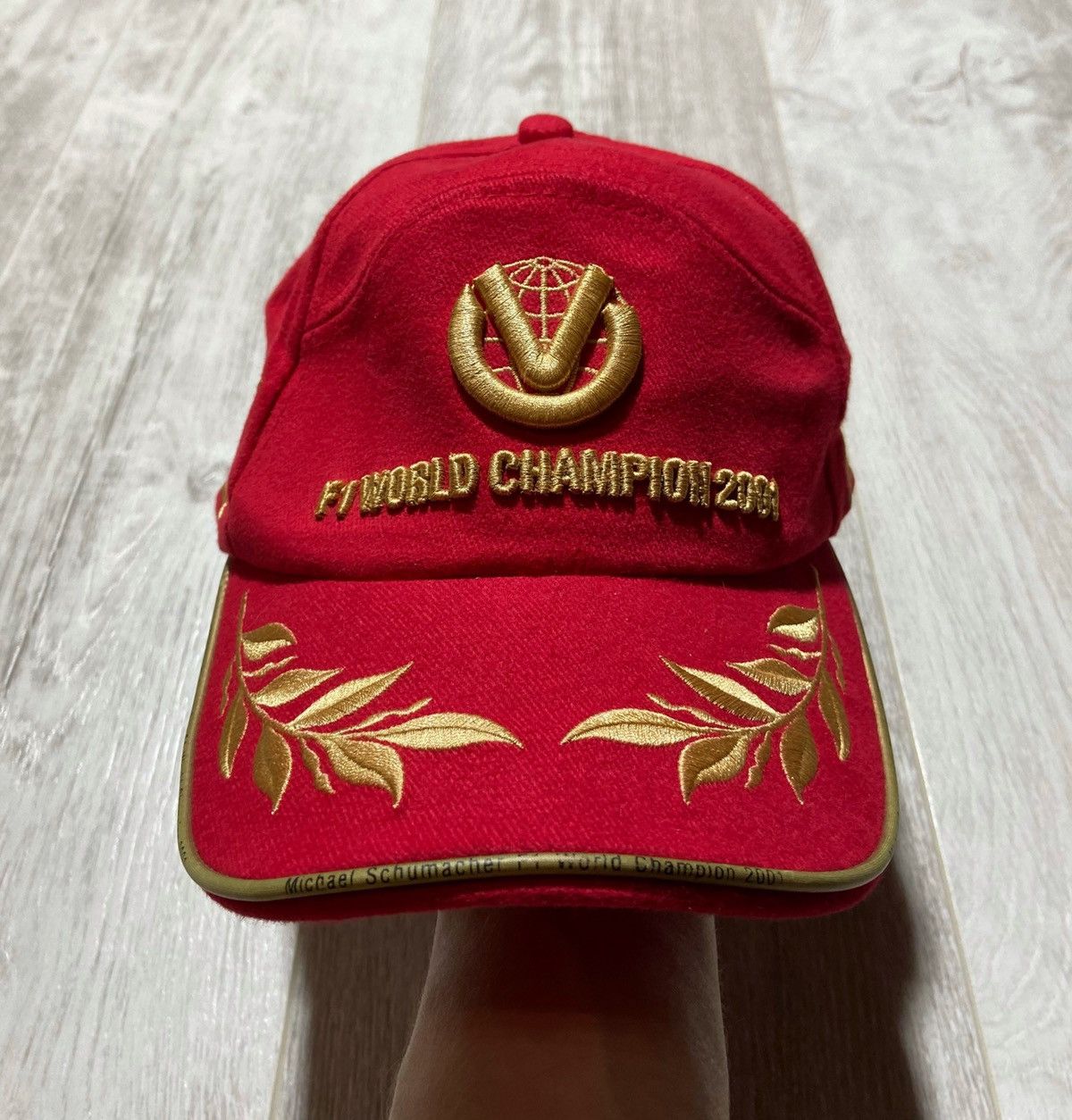 Vintage Vintage Ferrari Michael Schumacher F1 Word Championship Cap ...