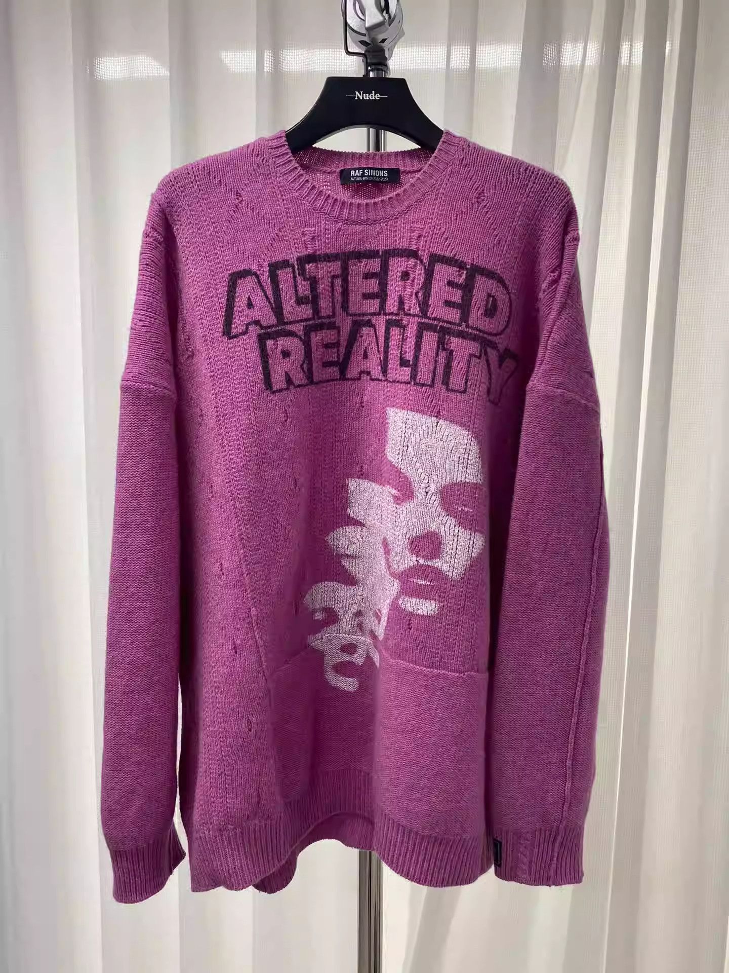 Raf Simons Raf simons portrait print sweater | Grailed