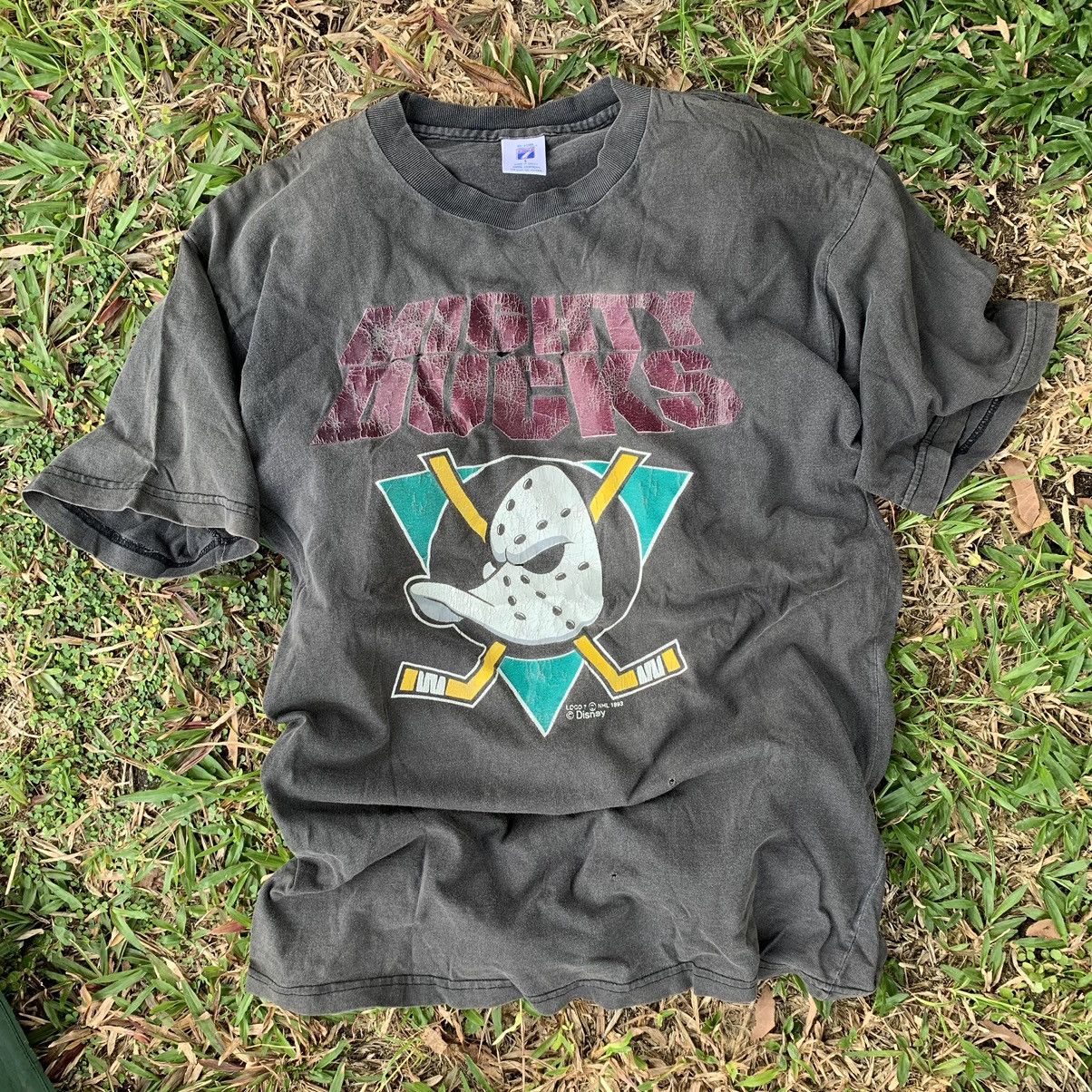 Logo 7 × The Mighty Ducks × Vintage NHL Mighty Duck vintage distressed ...
