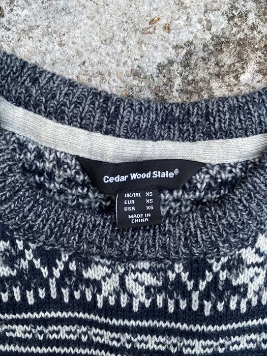 Cedar Wood State Cedar Wood State Knitted Sweatshirt | Grailed