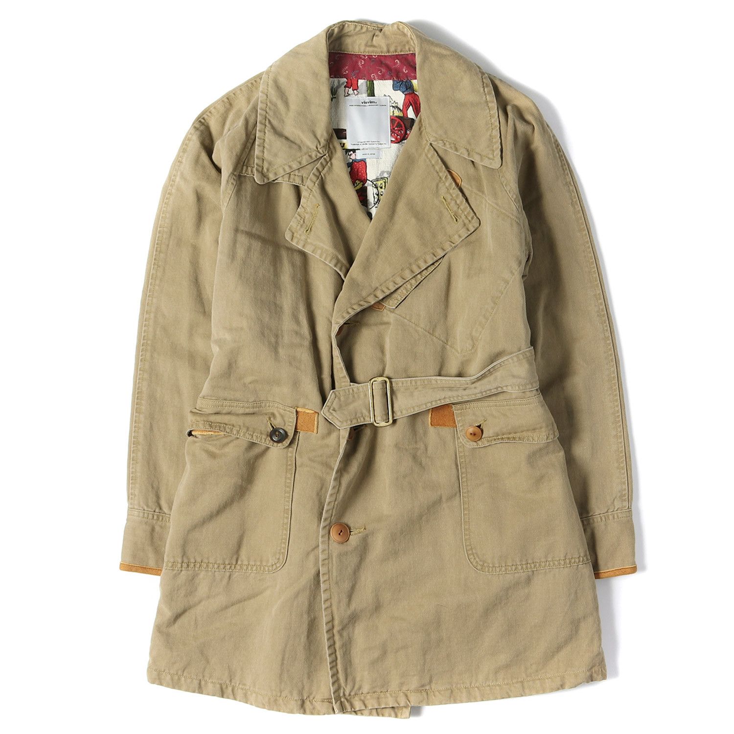 Visvim $1,950 Hendee Trench Coat (Herringbone) | Grailed