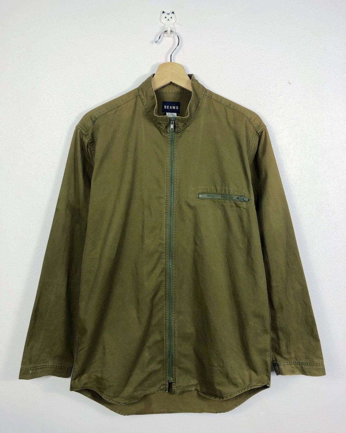 Beams Plus Rare Beams Japan Zipper Light Jacket | Grailed