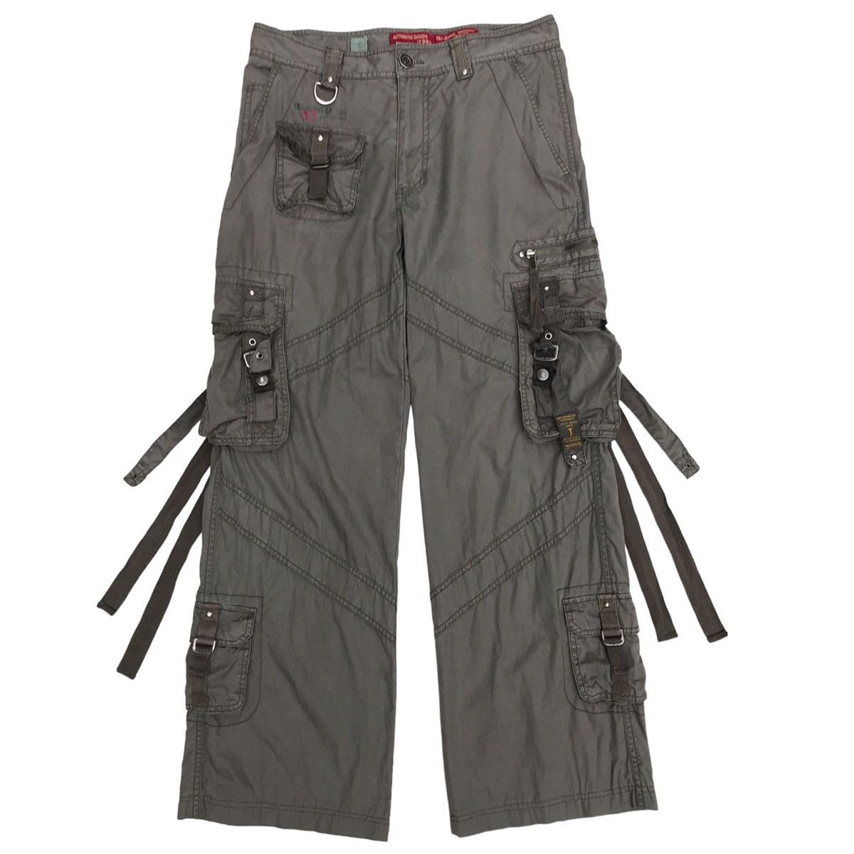 Japanese Brand Japanese Brand TBJ Multi Pocket Bondage Cargo Pants ...