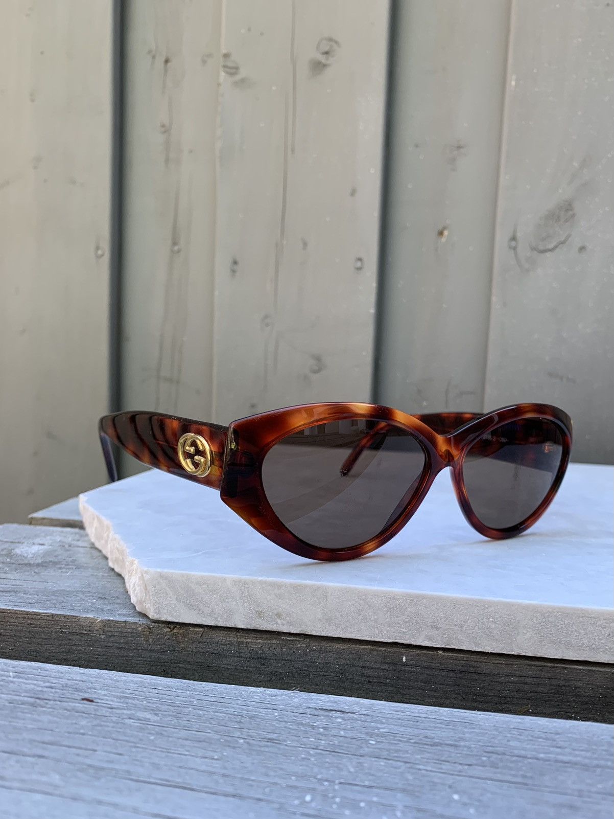 Gucci 90s Gucci Sunglasses Vintage Cat Eye Interlock G Classic GG | Grailed