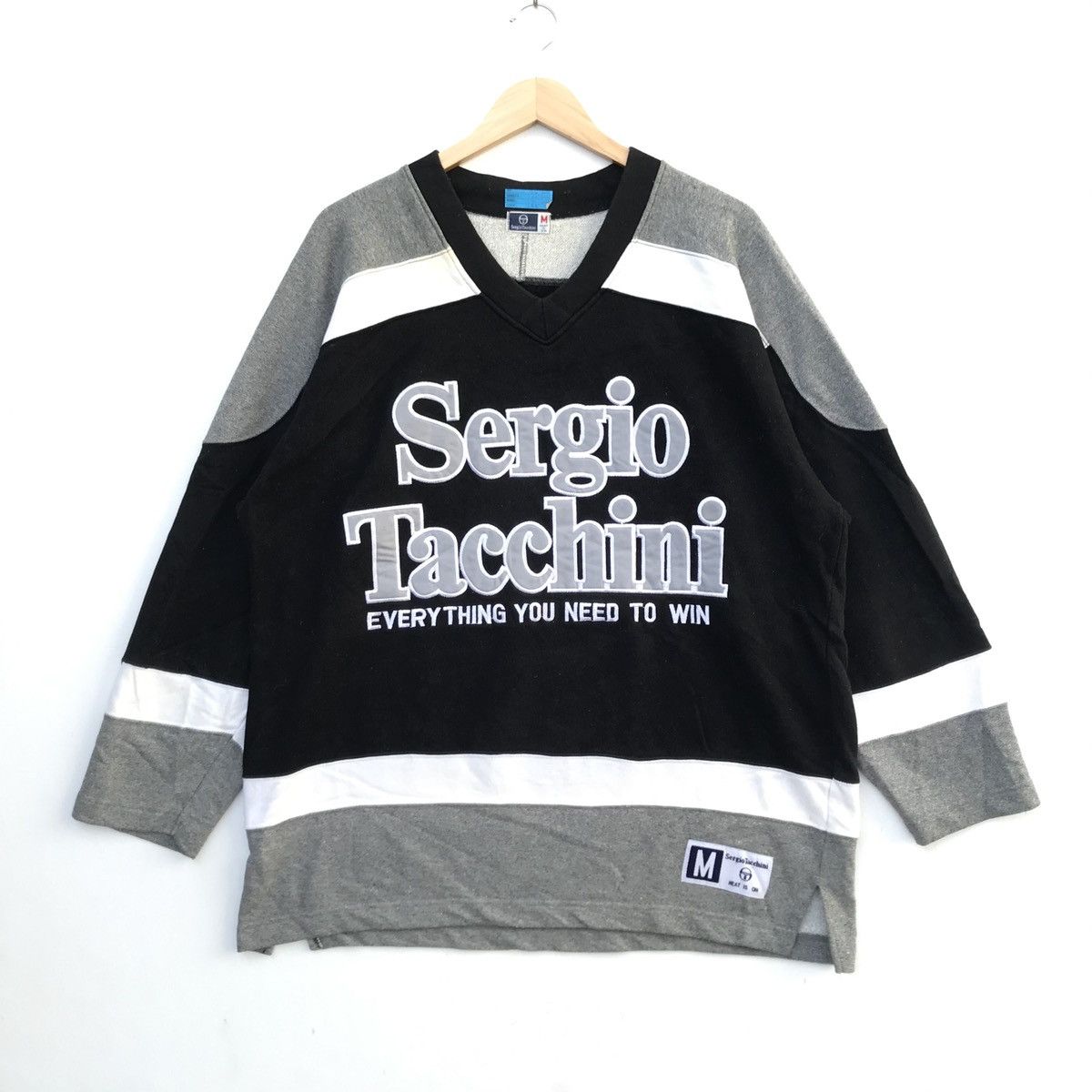 Vintage Rare Vintage Sergio Tacchini Big Logo Embroidery | Grailed