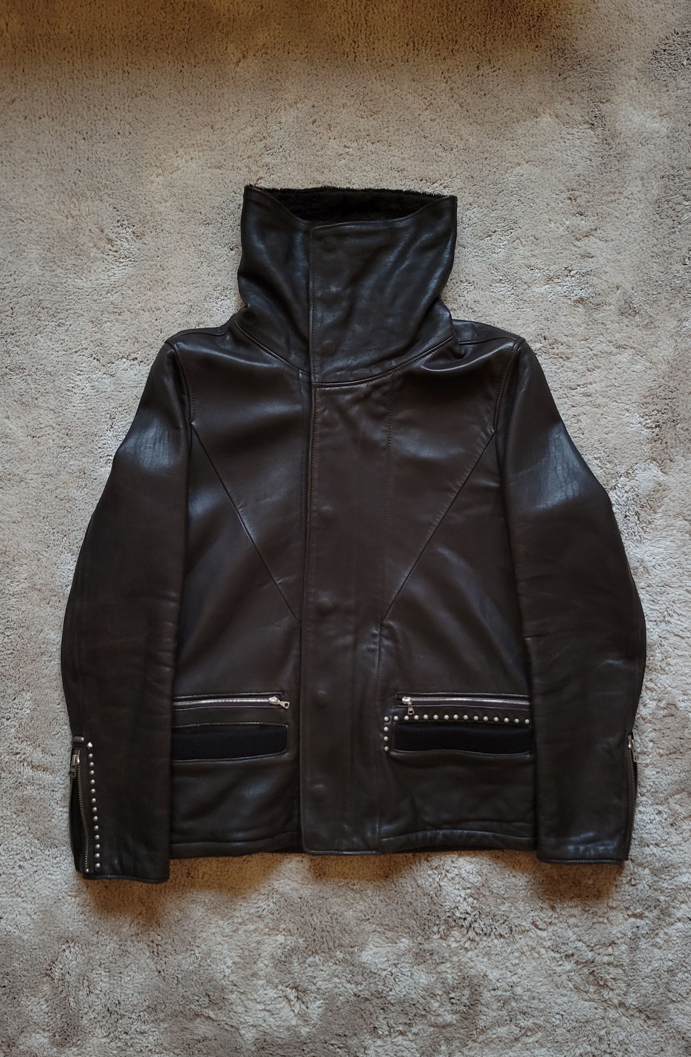 Undercover AW05 Studded Leather Jacket | Grailed