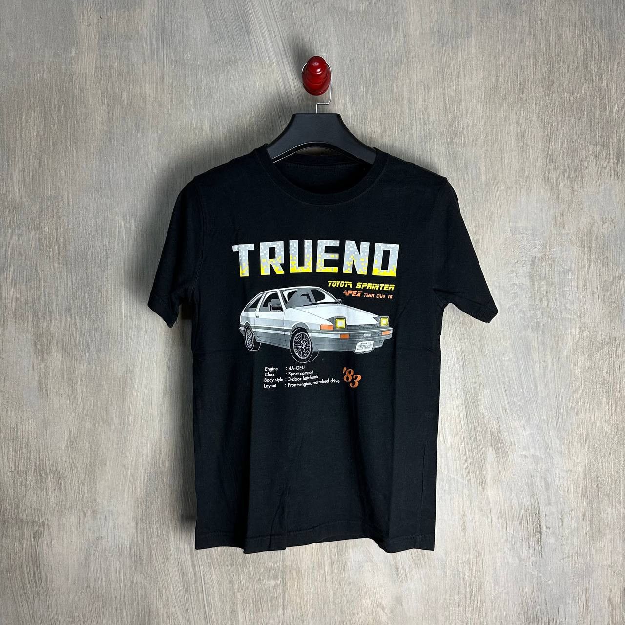 Vintage Rare TOYOTA TRUENO AE86 Initial D Movie T-Shirt | Grailed