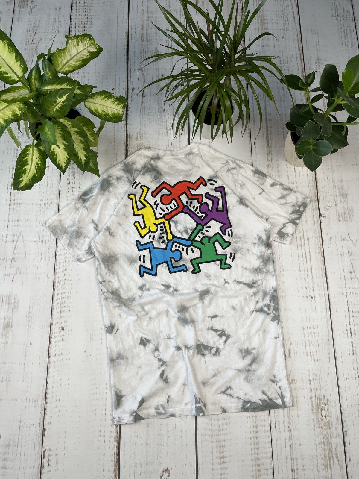 Keith Haring × Streetwear Keith Haring Tee Diy Vintage | Grailed