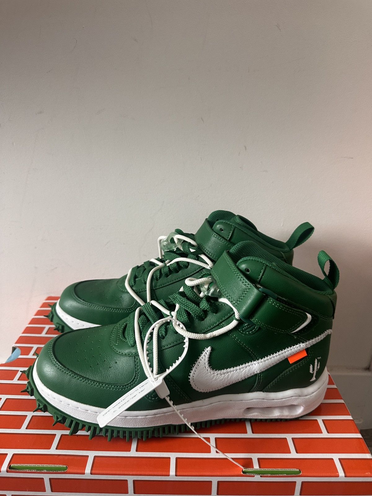 Nike × Off-White Off-White Pine Green AF1 | Grailed