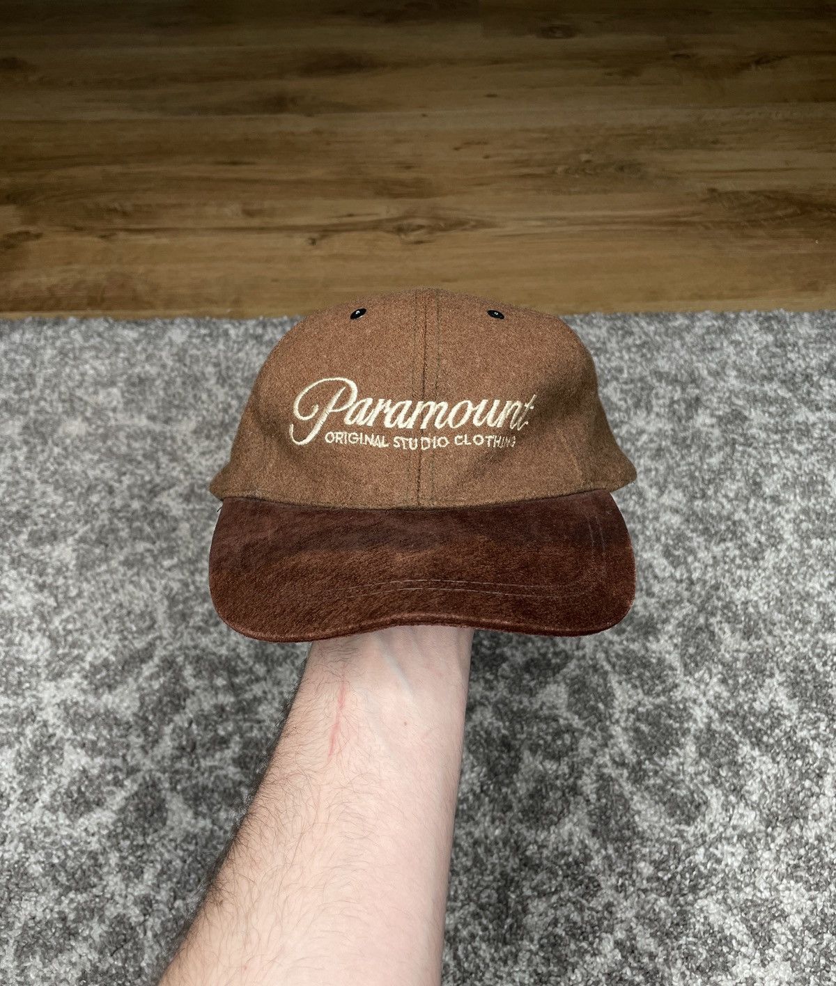 Streetwear × Vintage Vintage Brown Baseball Cap Hat Paramount Original ...