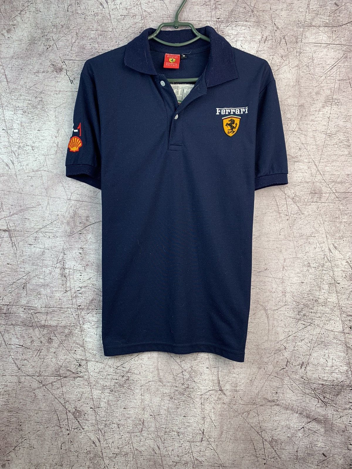 Ferrari × Racing × Vintage Vintage Racing Ferrari Rare Polo | Grailed